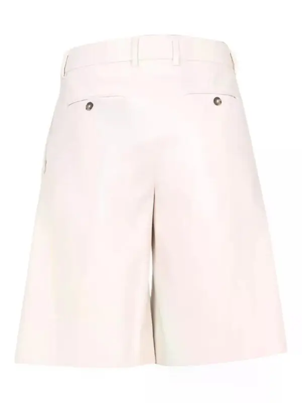 MSGM Pleated Shorts - Neutrals