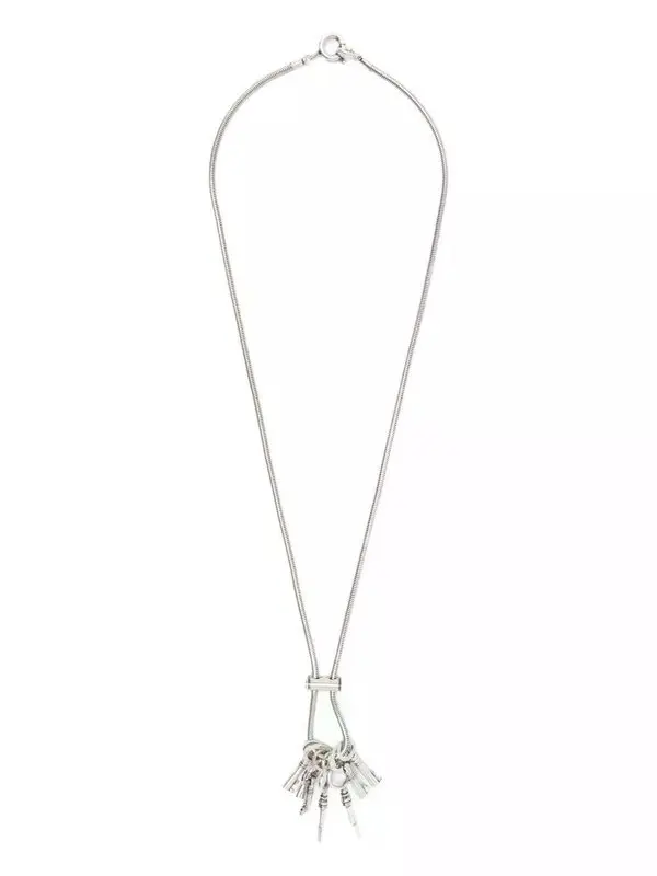 Isabel Marant Key Pendant Necklace - Silver