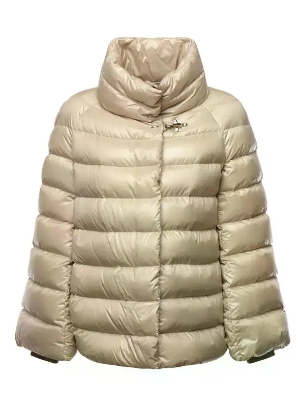 FAY Quilted High-neck Jacket