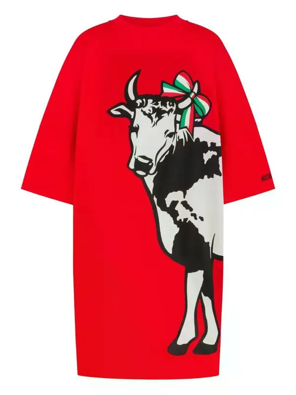 Moschino Graphic-print Dress