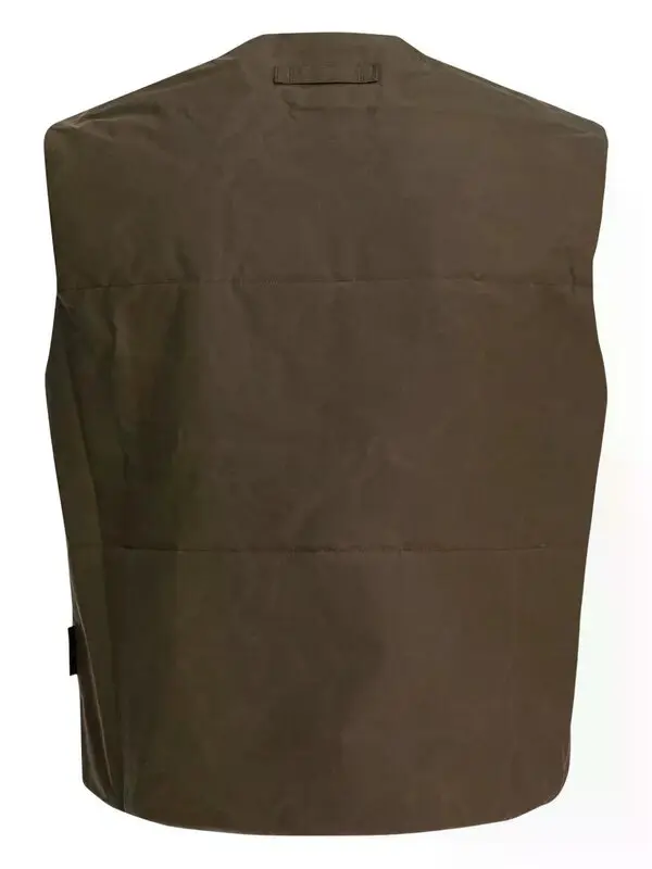 GR10K Zip Colour-block Jacket - Brown
