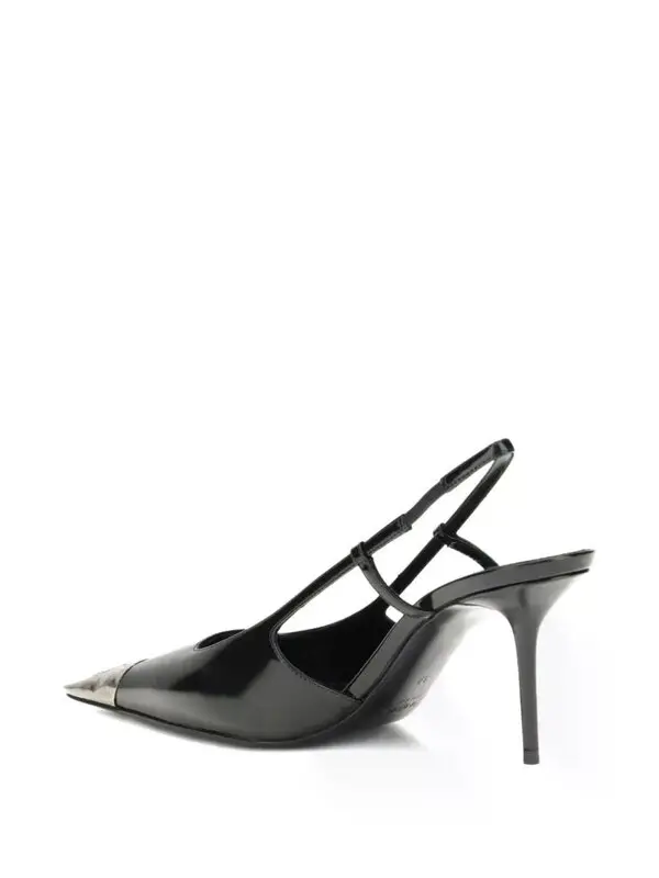 Saint Laurent 75mm Pointed-toe Slingback Pumps