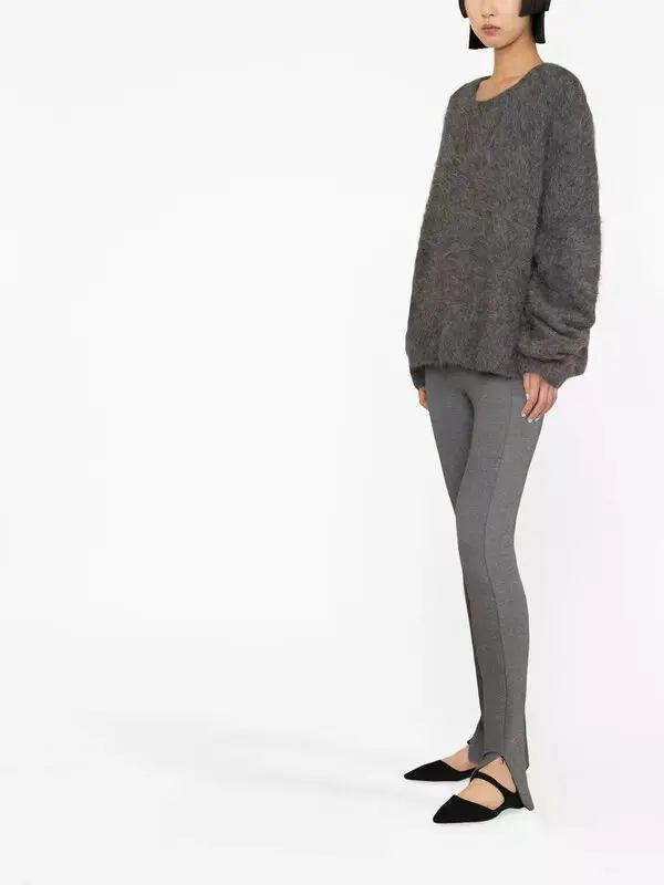 TOTEME Ankle-zip High-waisted Leggings