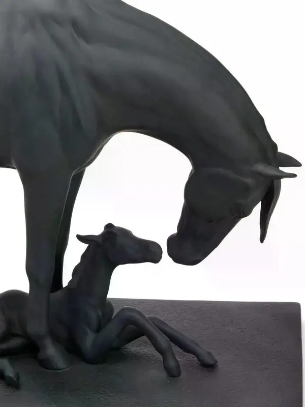 LLADRO Mare And Foal Porcelain Decorative Object