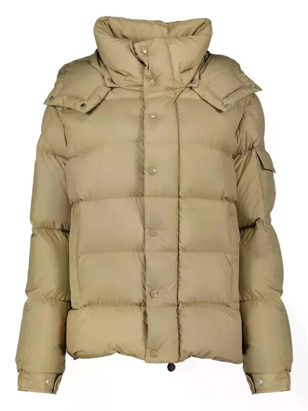 Moncler Maya 70 Hooded Jacket - Neutrals