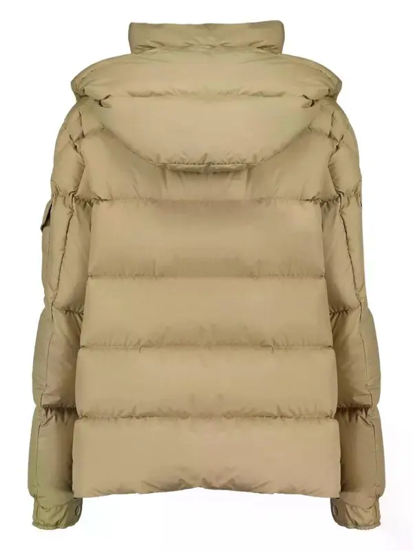 Moncler Maya 70 Hooded Jacket - Neutrals