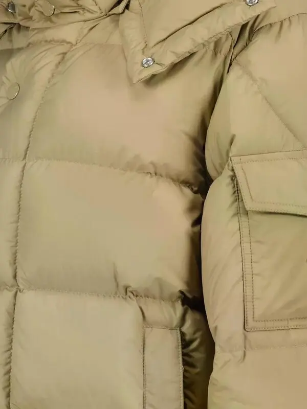 Moncler Maya 70 Hooded Jacket - Neutrals