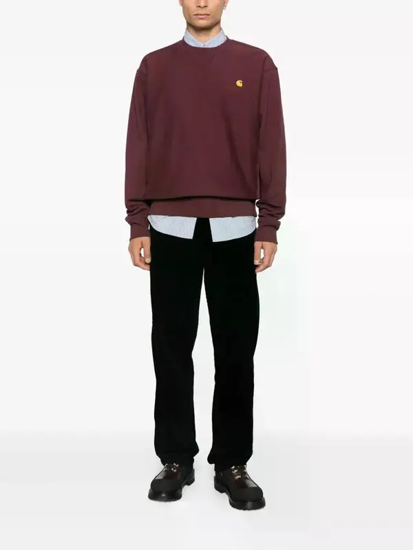 Carhartt Work In Progress American Script Logo Sweatshirt