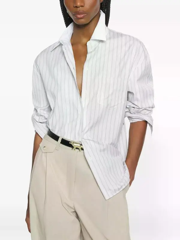 Maison Kitsuné Striped Shirt