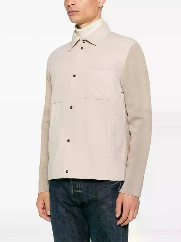 Herno Panelled Jacket With Pockets