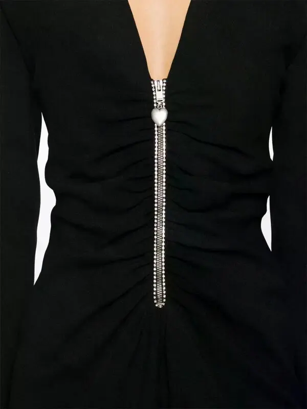 Saint Laurent Ruched Playsuit