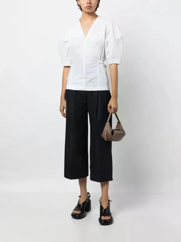 3.1 Phillip Lim Pleat-detailing Cropped Trousers