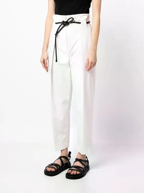 3.1 Phillip Lim Origami Pleated Trousers - White