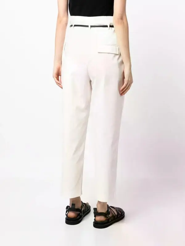 3.1 Phillip Lim Origami Pleated Trousers - White