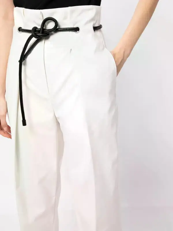 3.1 Phillip Lim Origami Pleated Trousers - White