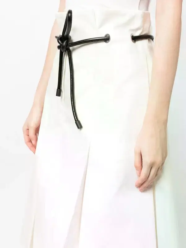 3.1 Phillip Lim High-waisted Origami Midi Skirt