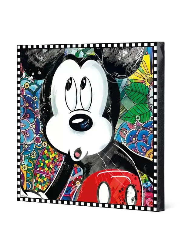 EGAN Mickey Forever & Ever Painting - Black