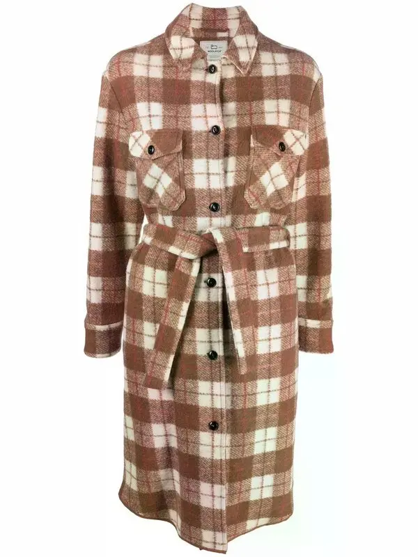 Woolrich Gentry Check-print Overshirt