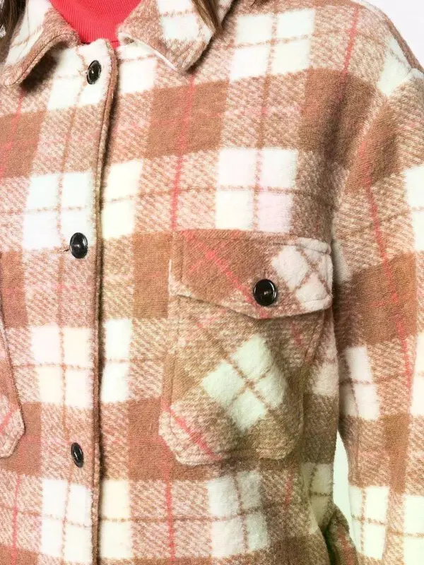 Woolrich Gentry Check-print Overshirt