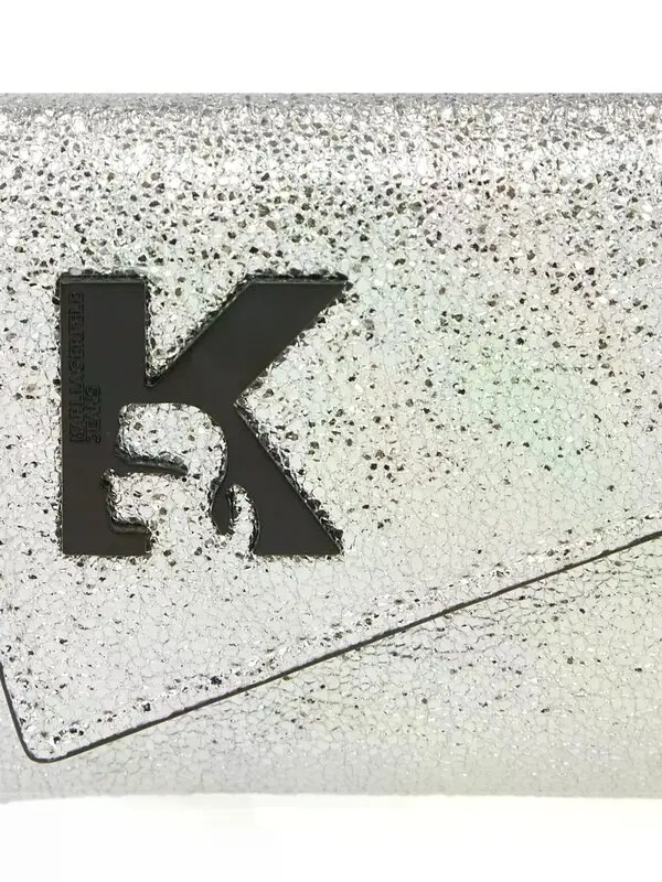 Karl Lagerfeld Klj Geo Bifold Kchain Shiny Gp