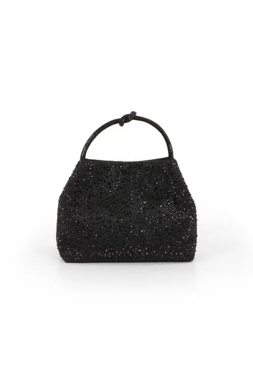 Badgley Mischka Joy Mix Crystal Mini Bucket Handbag