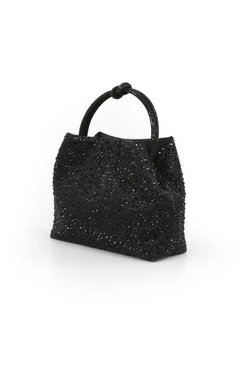 Badgley Mischka Joy Mix Crystal Mini Bucket Handbag