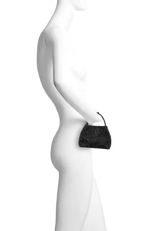 Badgley Mischka Joy Mix Crystal Mini Bucket Handbag
