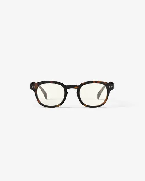 IZIPIZI C 49mm Square Glasses - Tortoise