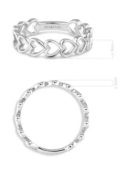 DEVATA Open Heart Ring