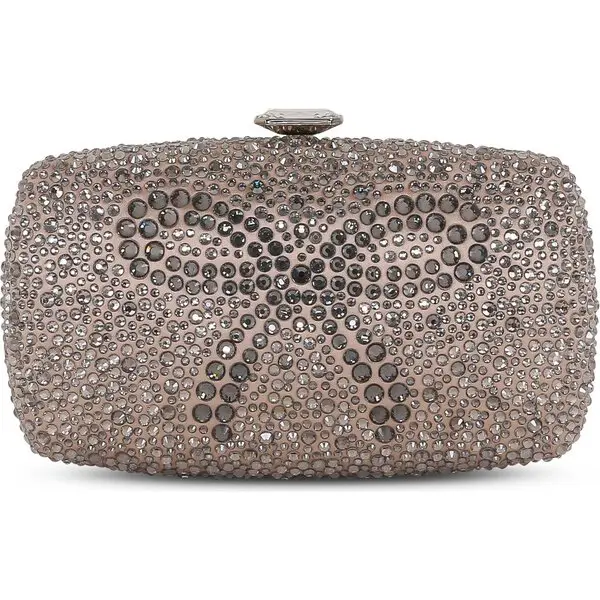 Badgley Mischka Sheena Crystal Box Clutch