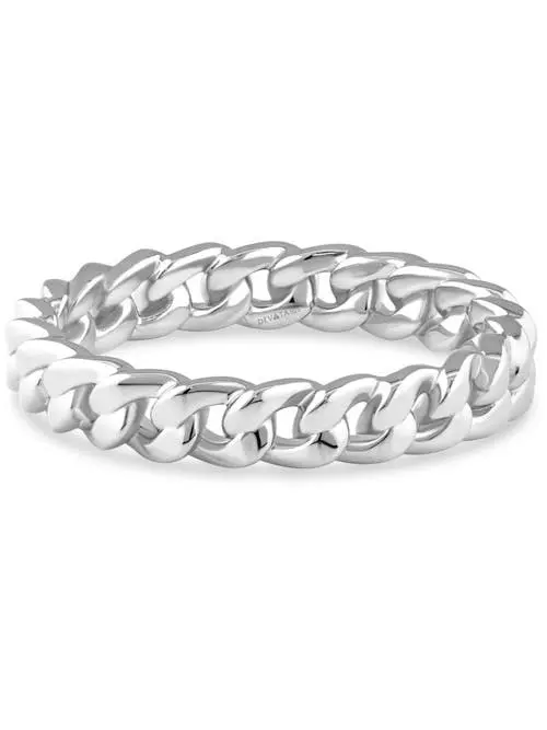 DEVATA Cuban Link Ring - Silver