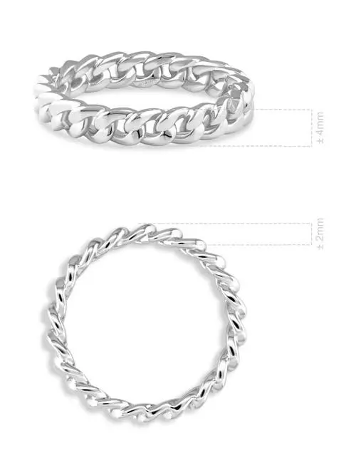DEVATA Cuban Link Ring