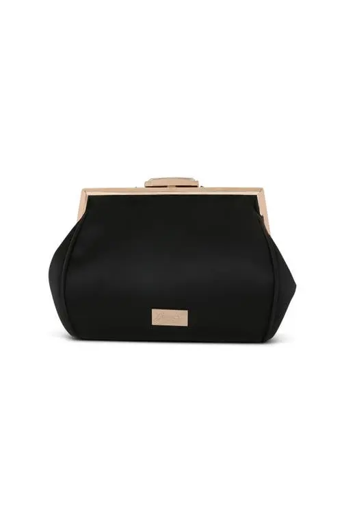Badgley Mischka Mae Bow Pouch Clutch