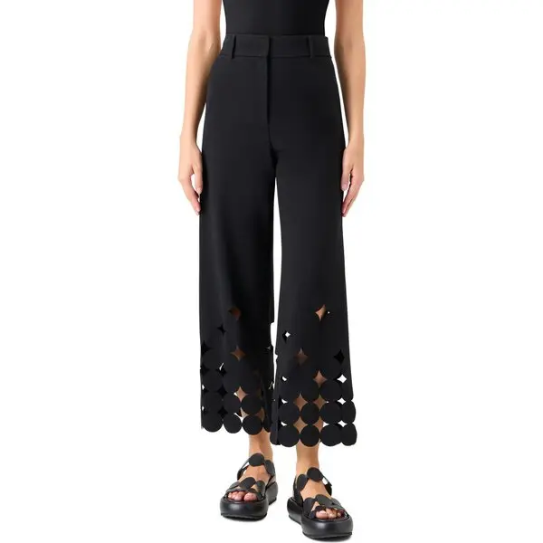 Akris Dot Cutout Pants