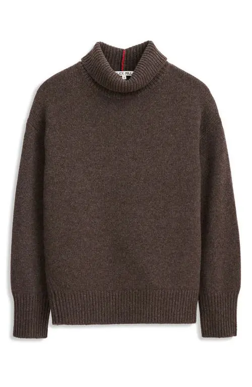 ALEX MILL Nottinghill Merino Wool Blend Turtleneck Sweater