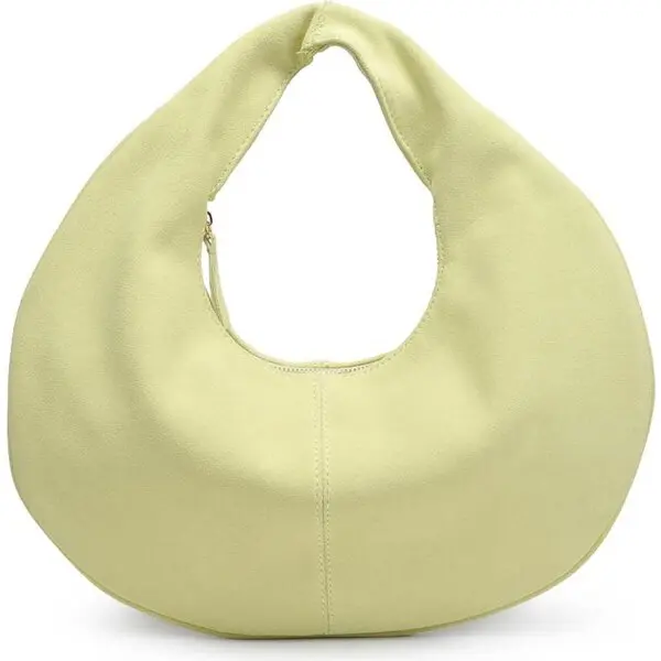 MODA LUXE Farrah Suede Hobo - Pistachio