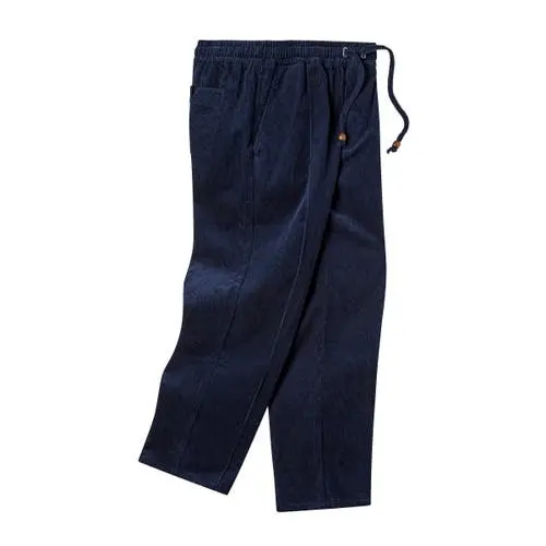 TOMBOLO Corduroy Pants - Navy