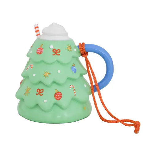 DAYDREAM SOCIETY Baking Spirits Bright Christmas Tree Mug Ornament - Assorted Pre-pack