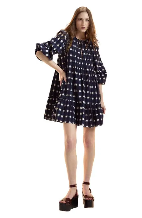 Cynthia Rowley Pintuck Mini Dress