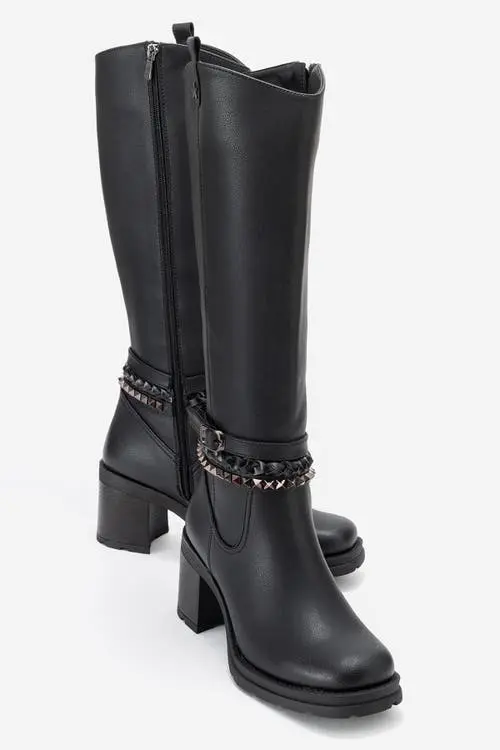 PROLOGUE SHOES Viorra Knee High Boots