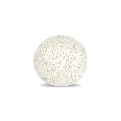 ELAINE SMITH Synchronize Indoor & Outdoor Woven Accent Orb Pillow - Ivory
