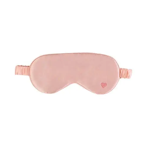 LOST PATTERN Silk Sleep Eye Mask - Pink