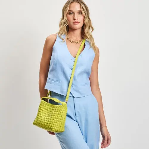 MODA LUXE Kaia Crossbody Bag - Lemon