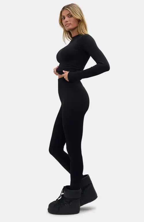 HALFDAYS Sophia Base Layer Leggings - Black