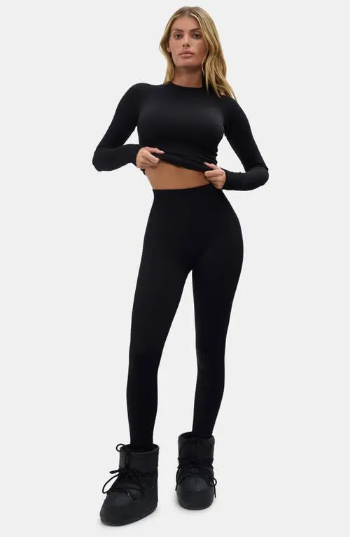 HALFDAYS Sophia Base Layer Leggings - Black