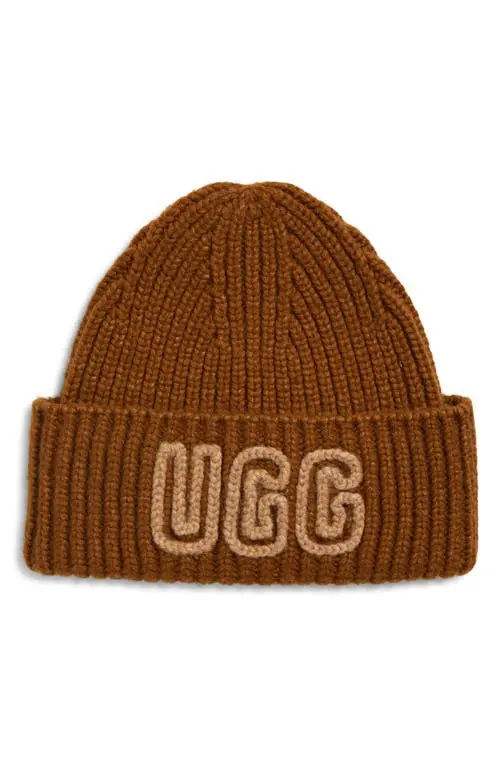 UGG Chunky Crafted Rib Beanie - Deco