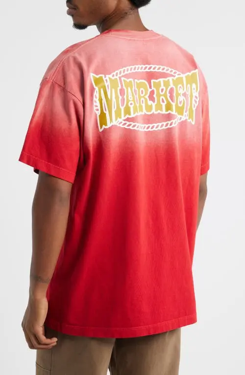 MARKET Saloon Cotton Graphic T-shirt