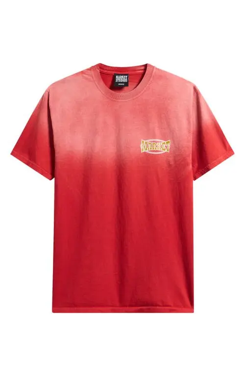 MARKET Saloon Cotton Graphic T-shirt