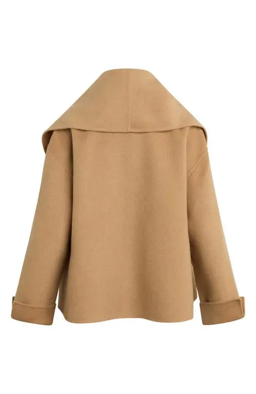 FAVORITE DAUGHTER Wool-blend Scarf Coat