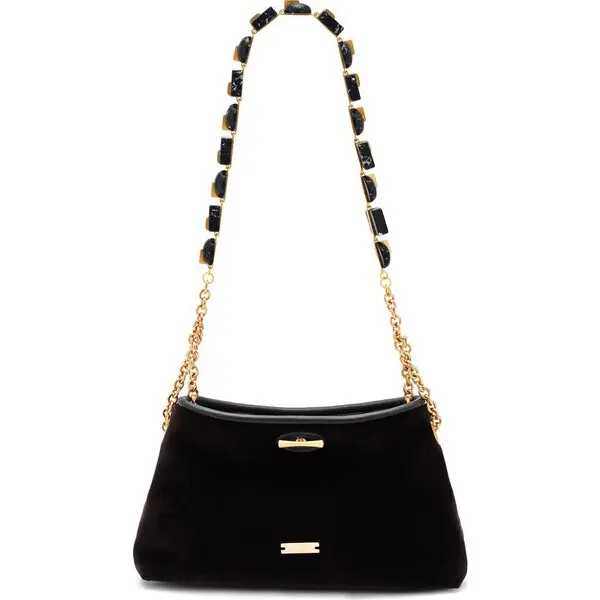 Cult Gaia Mini Kiraz Leather Clutch